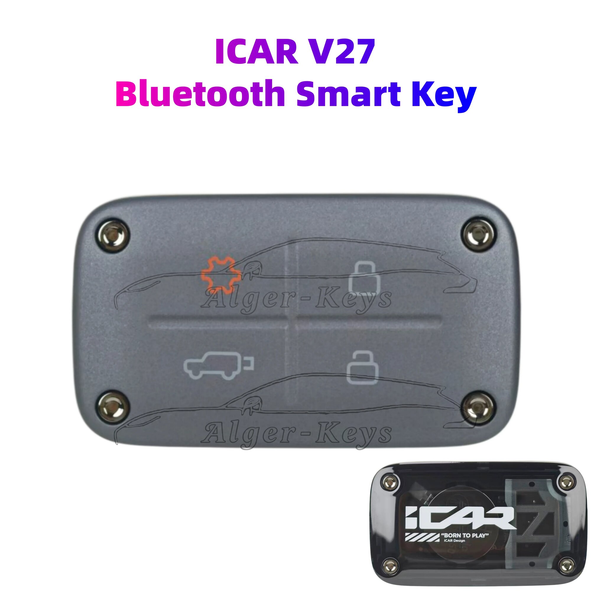 ICAR V27 Bluetooth Smart Key, V27 Smart Key