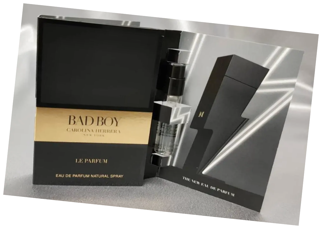 Пробник парфюма Carolina Herrera Bad Boy Le Parfum 1.5 / Парфюмерная вода Каролина Херрера Бед Бой Ле Парфюм миниатюра