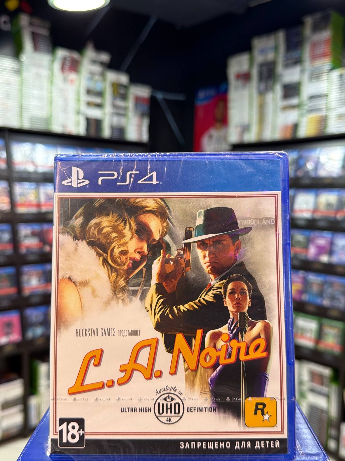 Игра L.A. Noire PS4 (Русская версия) (Box)