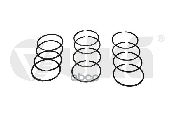 Кольца поршневые (к-кт 4 порш) AUDI, SEAT, SKODA, VW 1.4D-2.4D 89-15 Vika арт. 11980015901