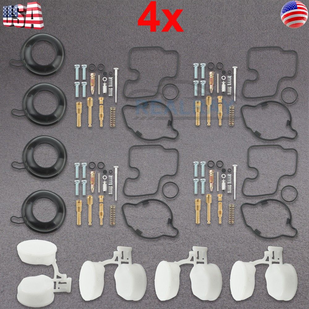 4x комплект для ремонта карбюратора диафрагма Honda Magna 750 VF750C VF750 VF 1994-2003