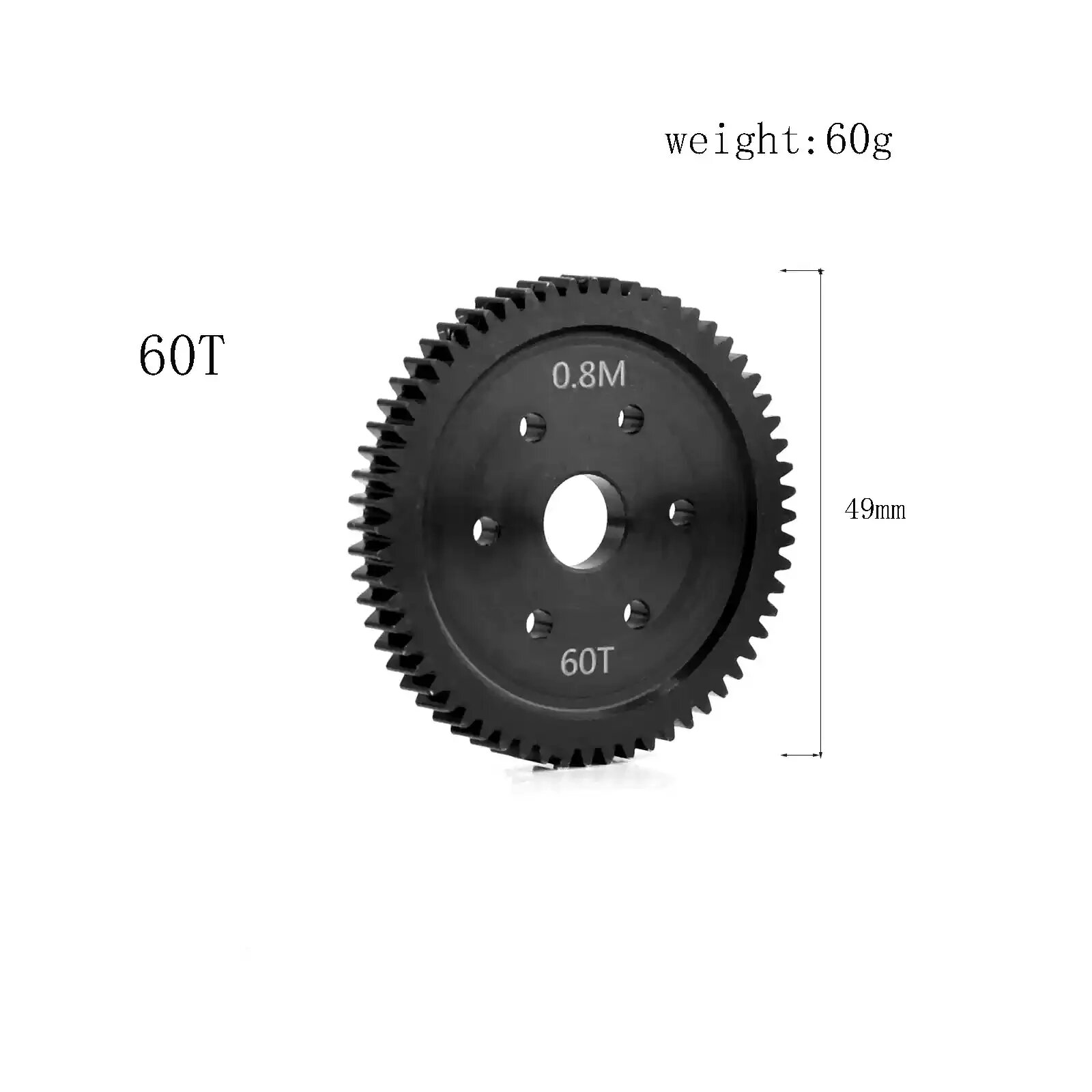 Металлические аксессуары Crossrc Emo Series X/Xl/X3/X4 60T-Gearbox gear