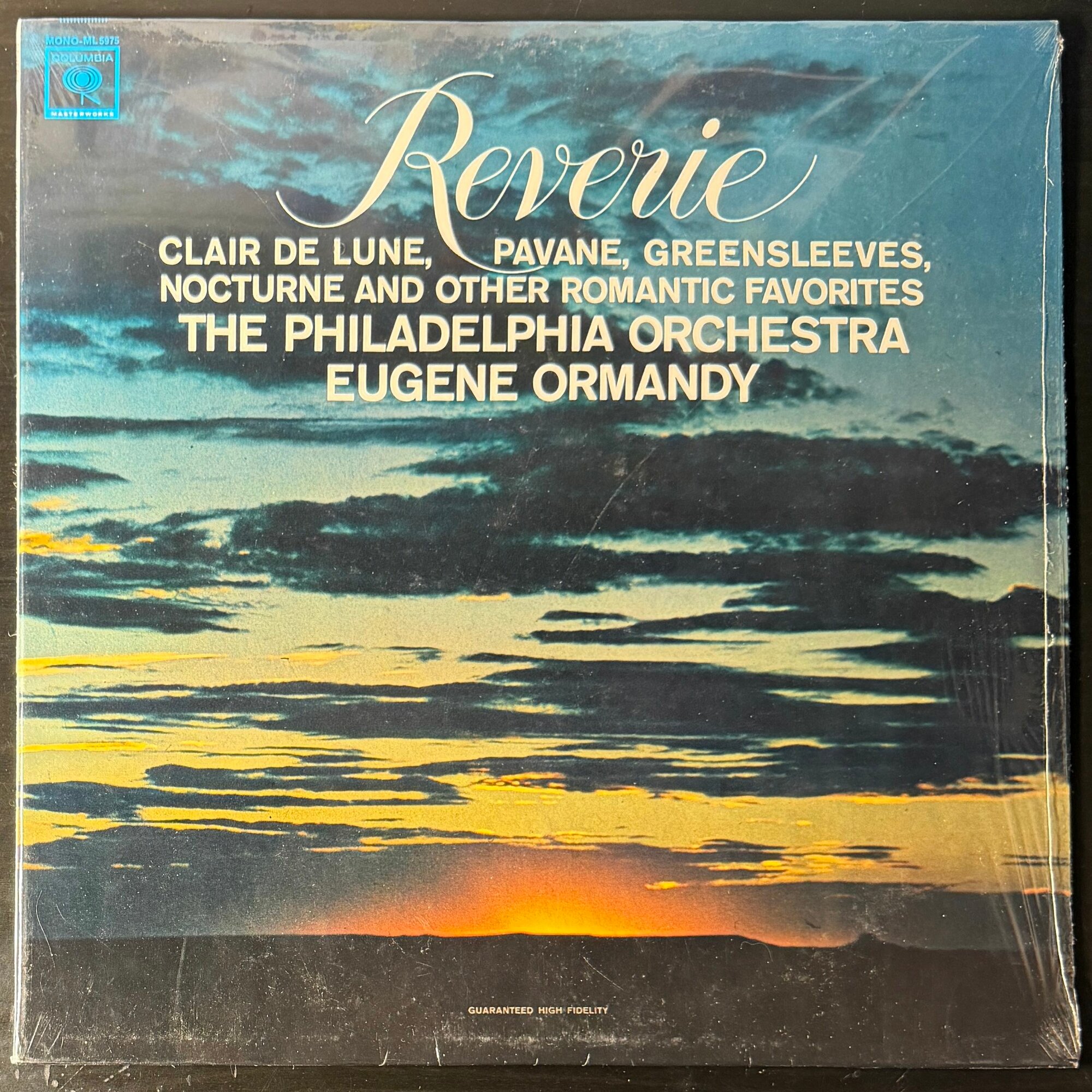Виниловая пластинка The Philadelphia Orchestra - Reverie (США 1966г.)