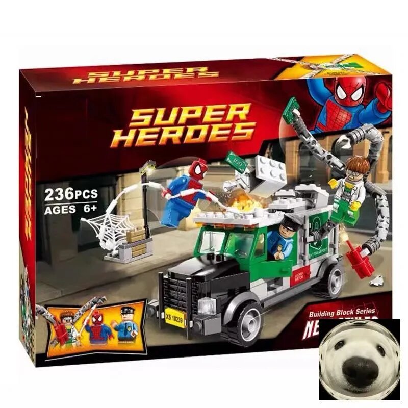 Конструктор LEGO Marvel Super Heroes 76015 Doc Ock Truck Heist (Доктор Осьминог и кража грузовика)