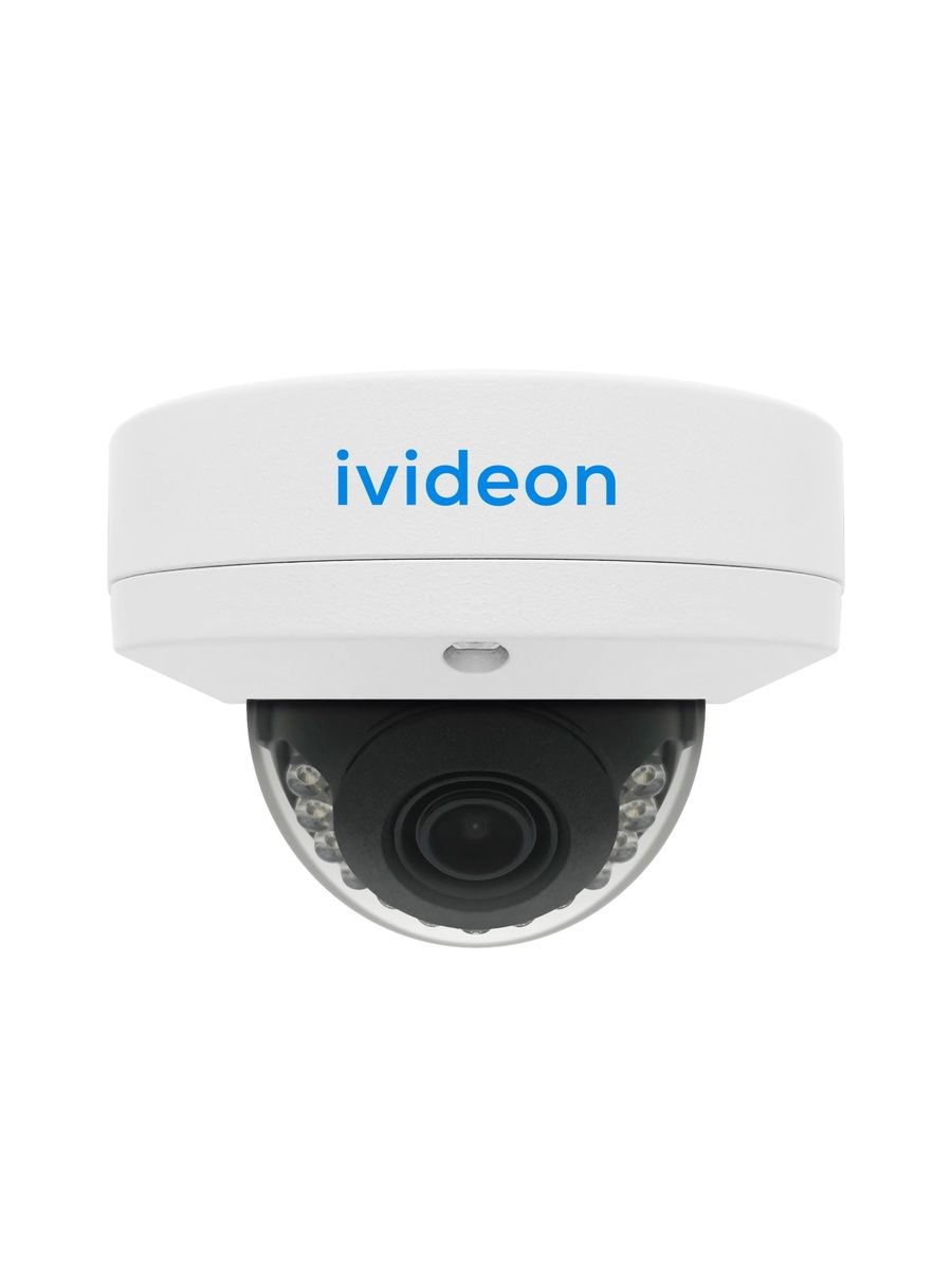 Купольная IP камера Ivideon-2210F-MV2 2Мп со встроенным сервисом ivideon с фиксированным объективом 2.8 мм, ИК-подсветкой до 15м. и питанием PoE