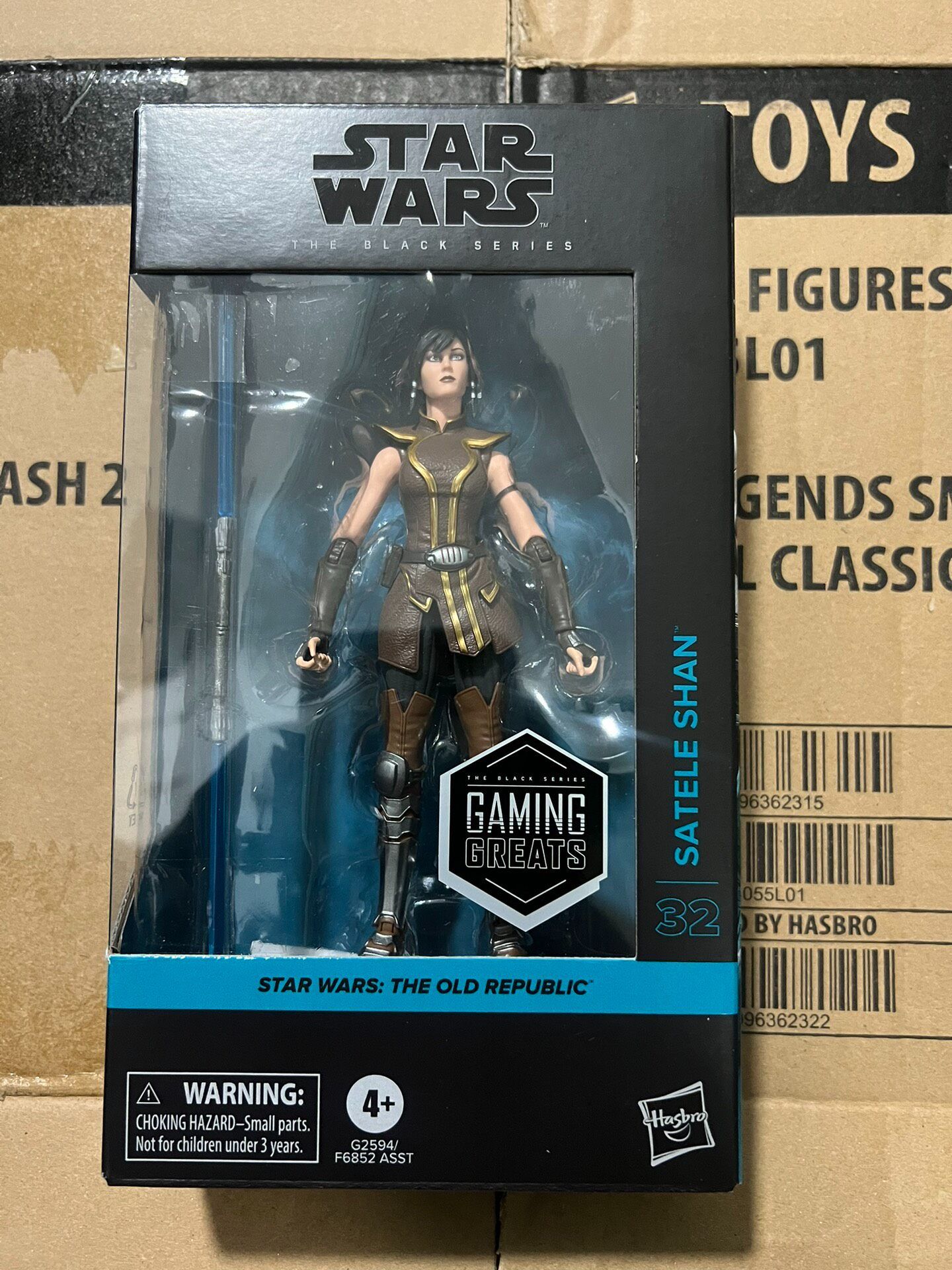 Фигурка Hasbro Star Wars The Black Series Сатель Шан Satele Shan Gaming Greats коллекционная подвижная шарнирная 6 дюймов (15 см)
