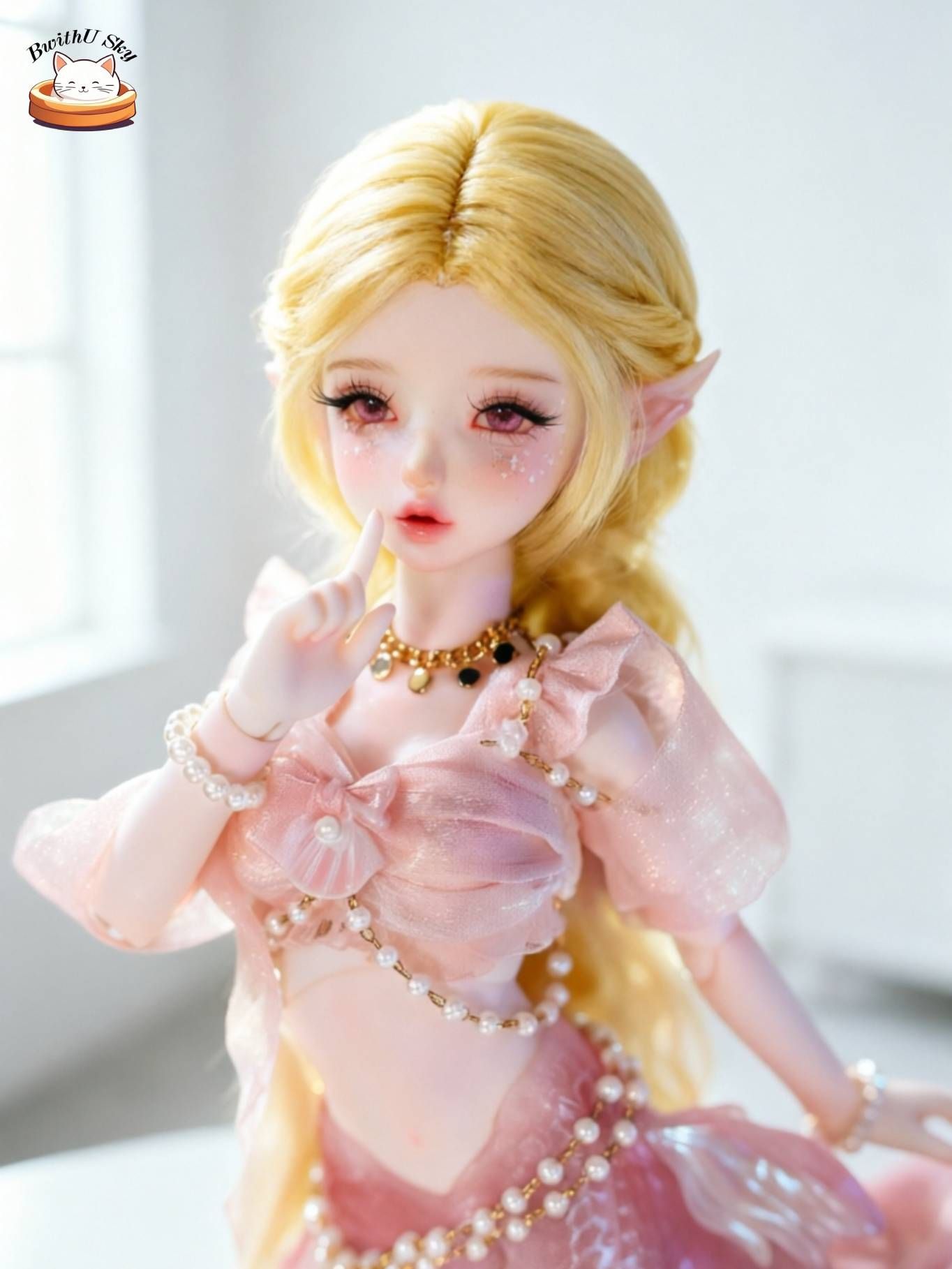 BwithUSky Firefly 1/6 BJD кукла-принцесса моря с жемчугом, в комплекте хвост русалки, идеальный подарок для любителей фэнтези