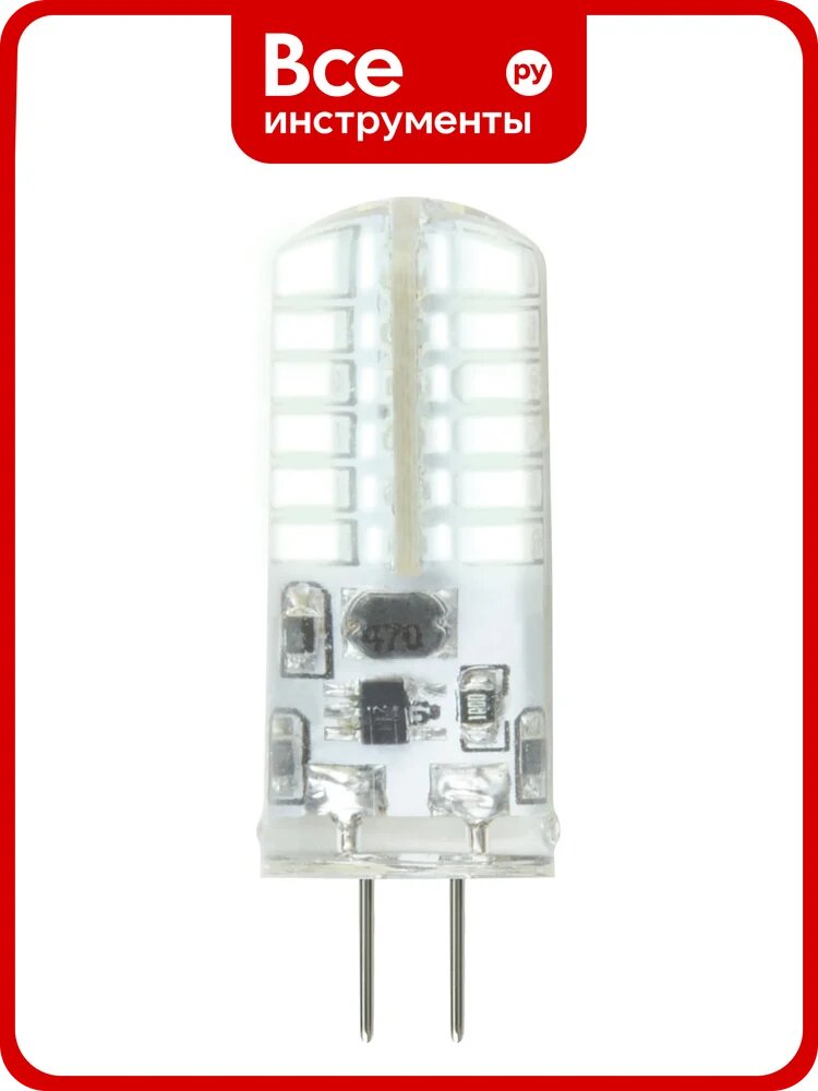 Светодиодная лампа Uniel led-jc-12/3w/4000k/g4/cl siz05tr UL-00010367