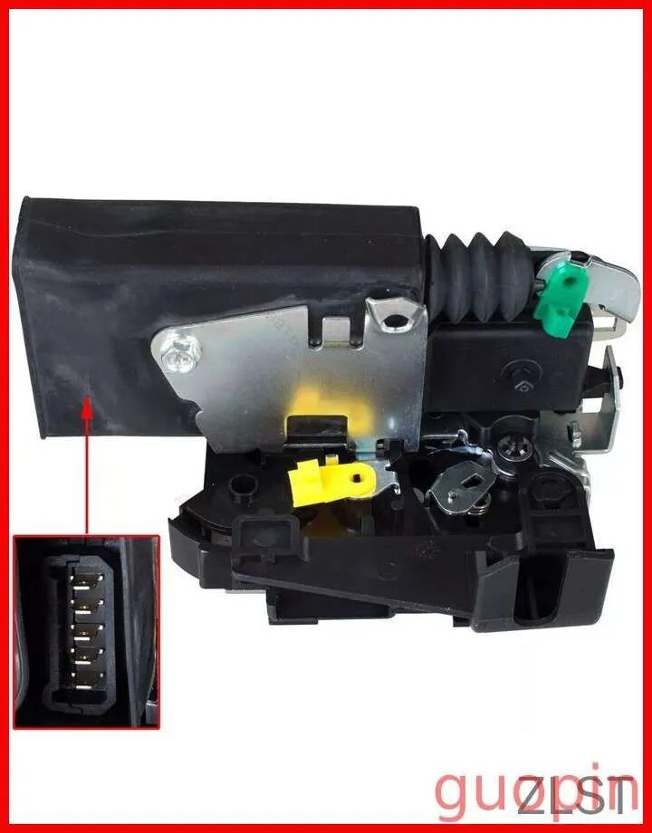 Замок передней левой двери Renault Logan Sandero 5 контактов 8200735225