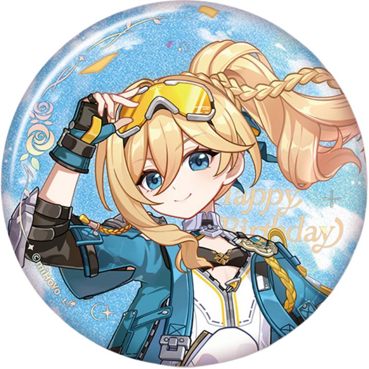 MIHOYO Honkai Fu HUA Тереза Мэй Поздравительная открытка Коллекция Значки