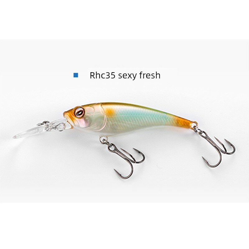 Rikaon Shad Minnow Lure для пресноводной рыбалки - Сексуальный сельдь, 53 мм, 4.6 г