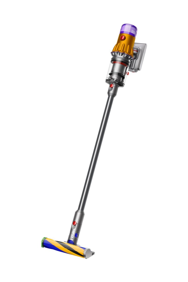 Пылесос вертикальный Dyson V12 Detect Slim Absolute (Цвет: Yellow/Nickel)