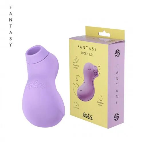 Lola games Вакуумный стимулятор Fantasy Ducky 2.0 Lavender