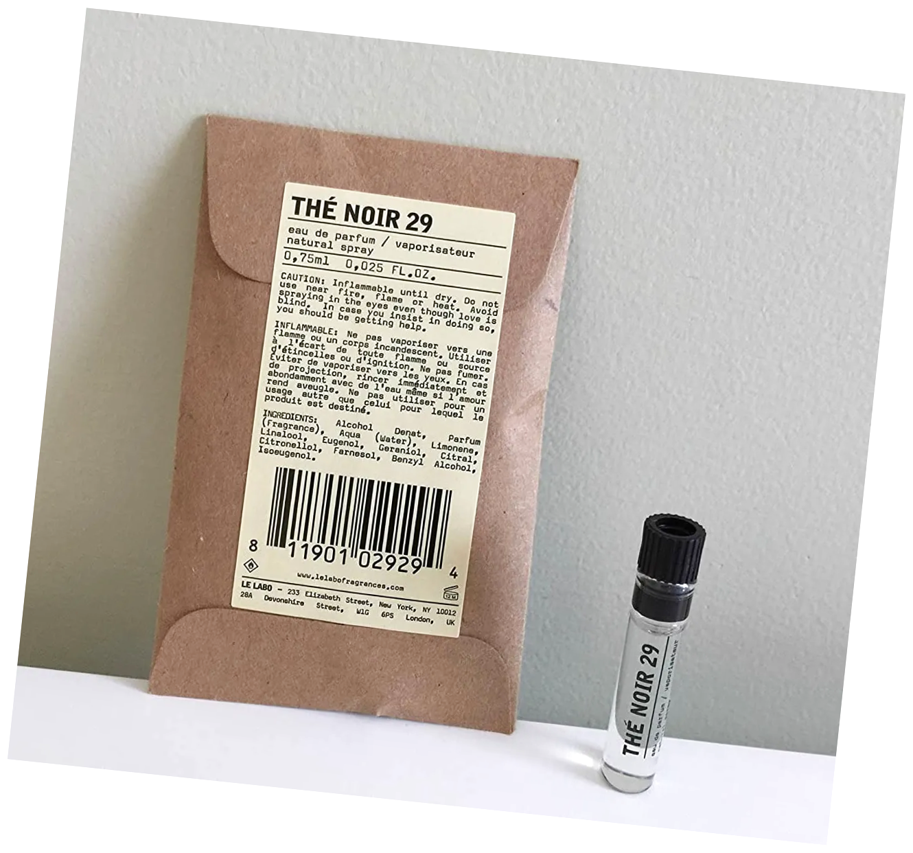Парфюм Le Labo The Noir 29 сэмпл 0.75 мл унисекс - Ле Лабо Ноир 29 парфюмерная вода