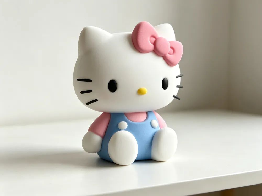 Коллекционная фигурка "Сидящая Hello Kitty"