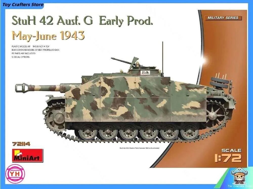 Miniart 1/72 STUH 42 Ausf. G Early Prod. May-June 1943 72114