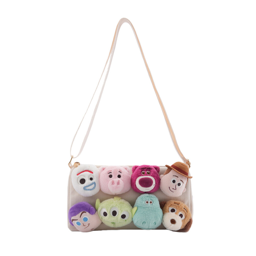 Официальная игрушка Disney Toy Story Lotso Woody плюшевый брелок сумка через плечо рюкзак Стиль：26x6.5x15cm Пиксис