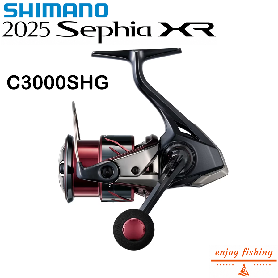 SHIMANO 2025 SEPHIA XR C3000SHG Спиннинговое катушка Подходит для Морская и пресной, Малайзия