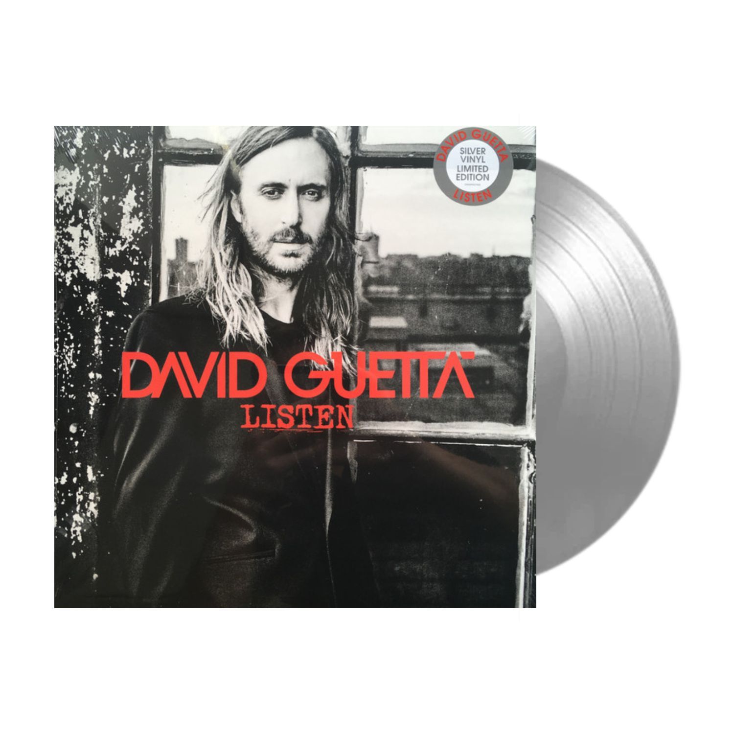 Виниловая пластинка David Guetta - Listen, Vinyl, LP, Grey