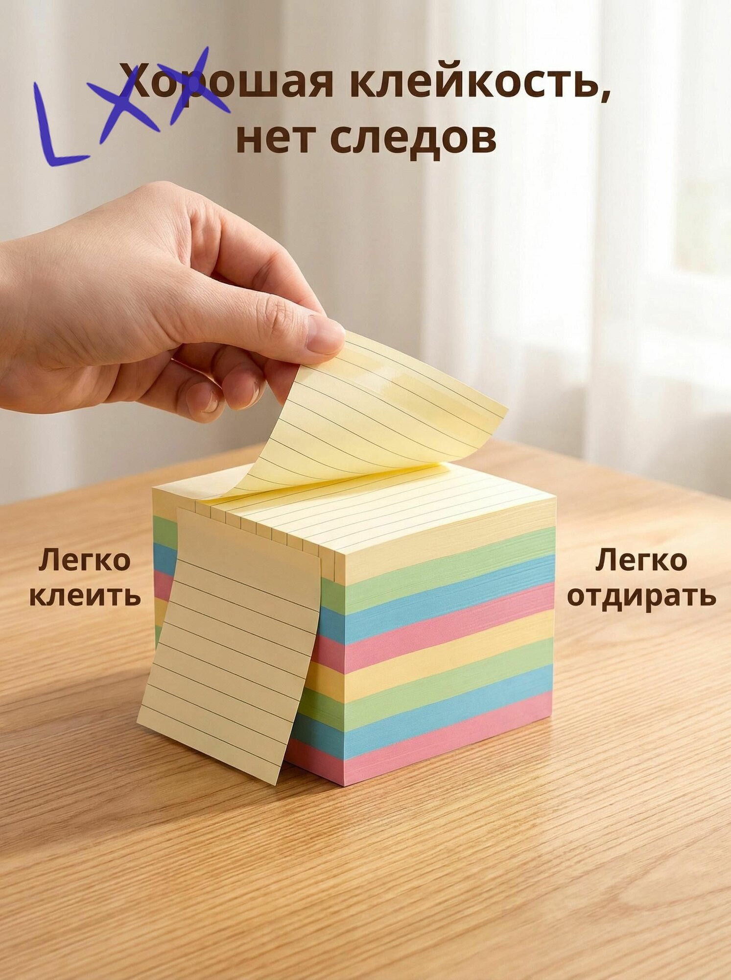 Бумага для заметок 1 шт, листов: 200