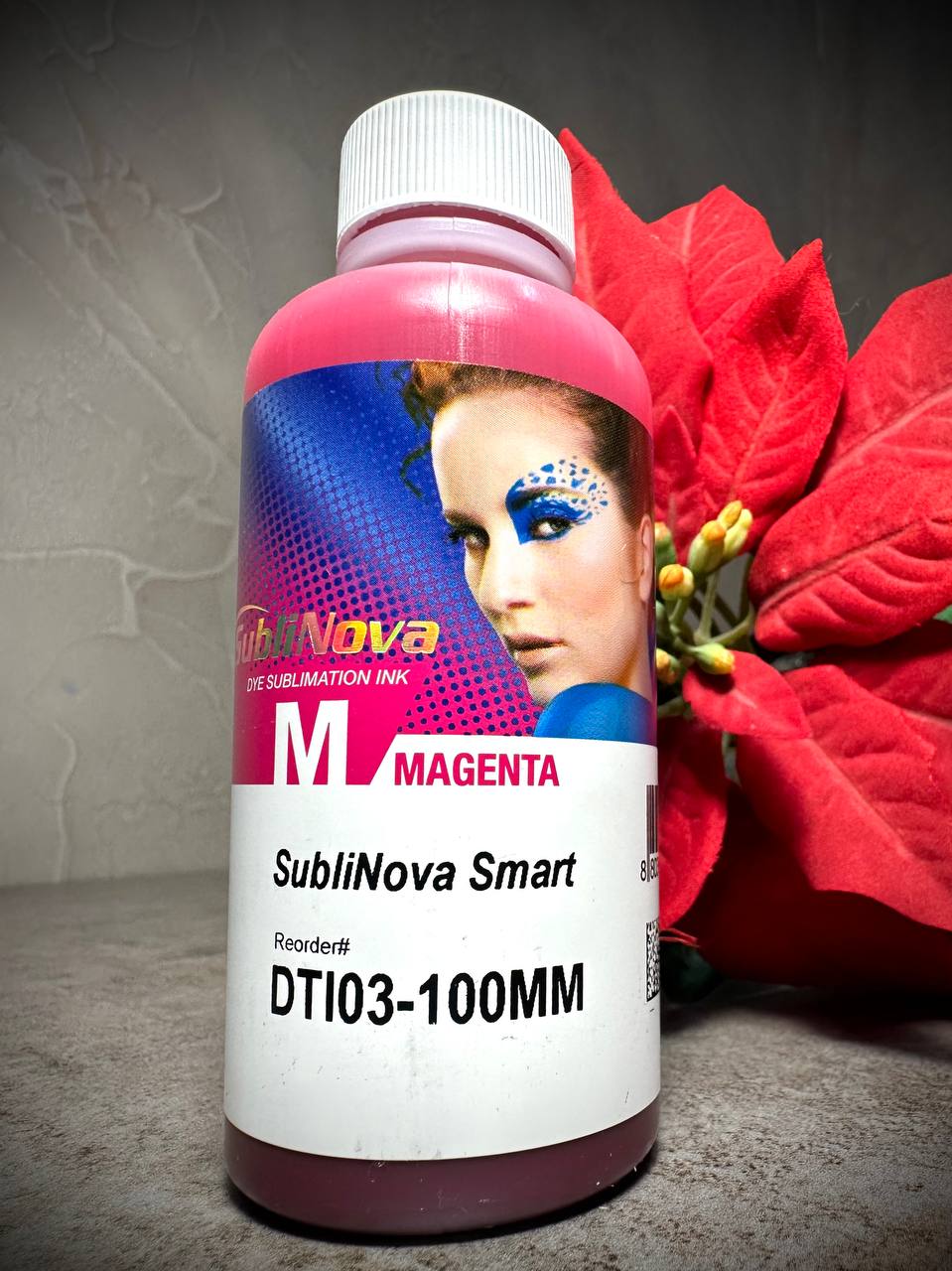 Сублимационные чернила InkTec DTI SubliNova Smart, Magenta 100ml, DTI03-100MM