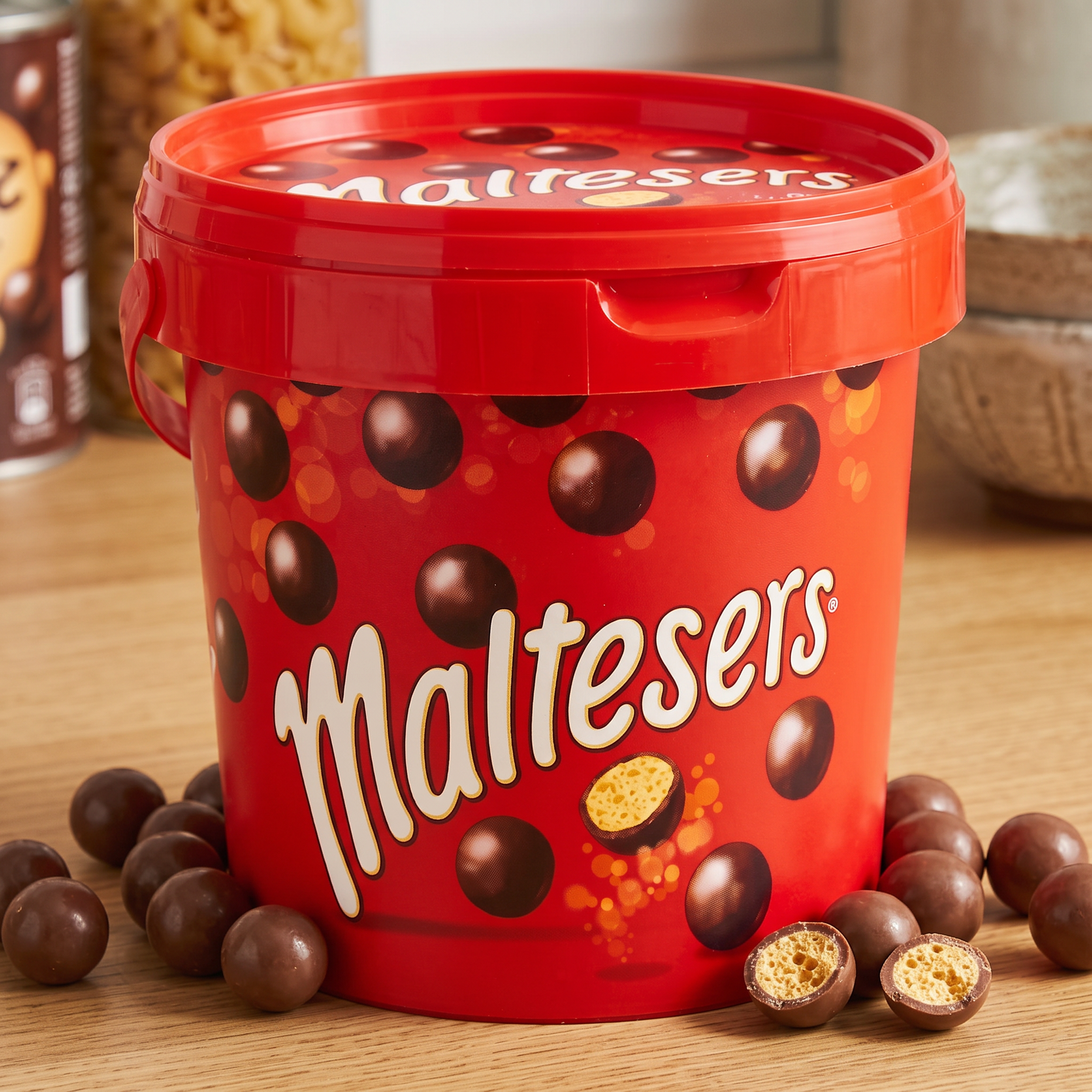 Шоколадные воздушные шарики в глазури Maltesers, 440г. (Германия)