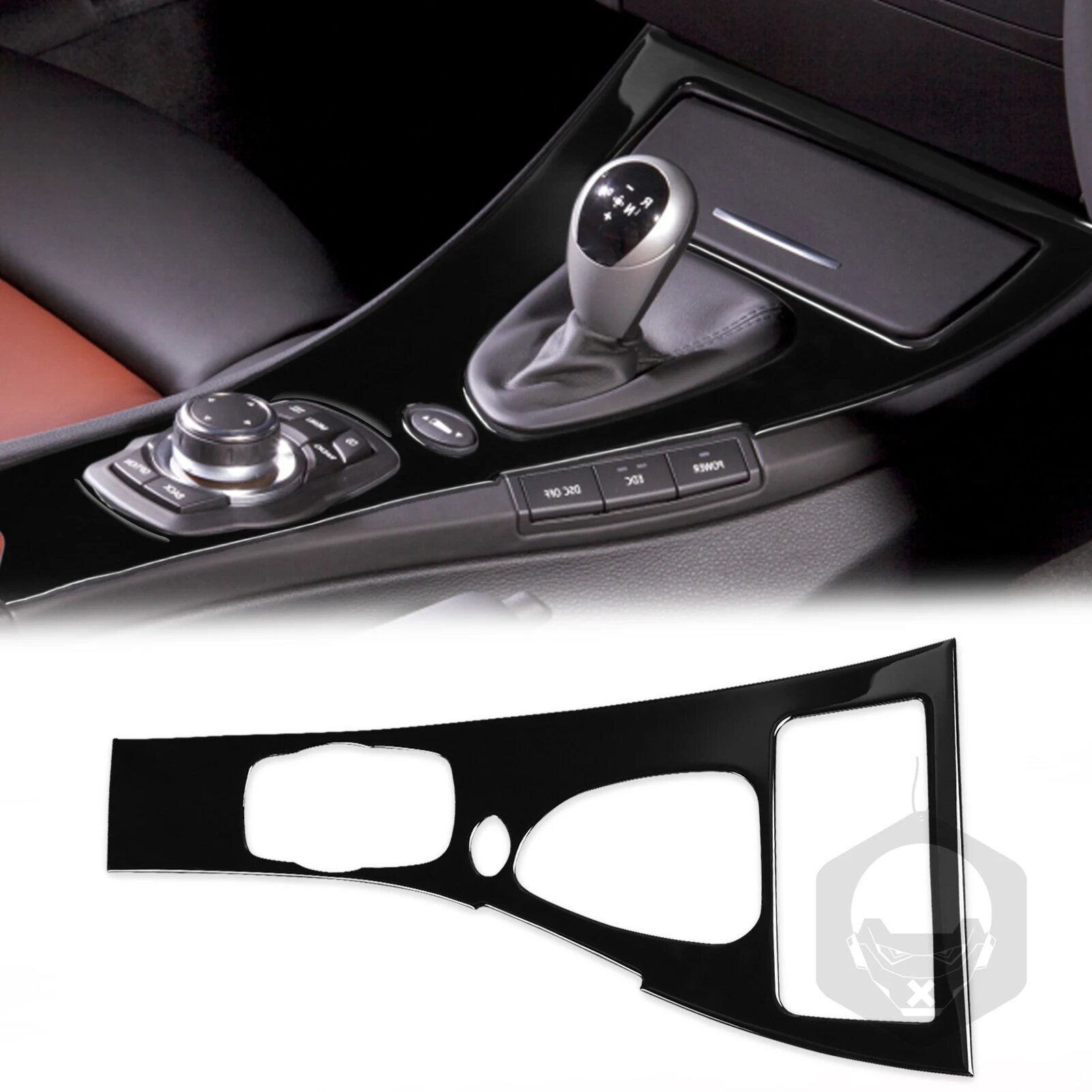 Для Bmw 3 серии e90 e92 e93 2005-2012 Фортепиано черная коробка переключения передач держатель стакана кондиционера CD панель автомобильные аксессуары стикер