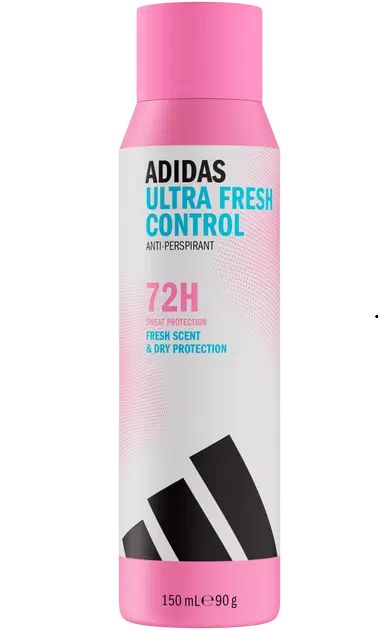 Adidas Ultra Fresh Control дезодорант-антиперспирант спрей, 150 мл