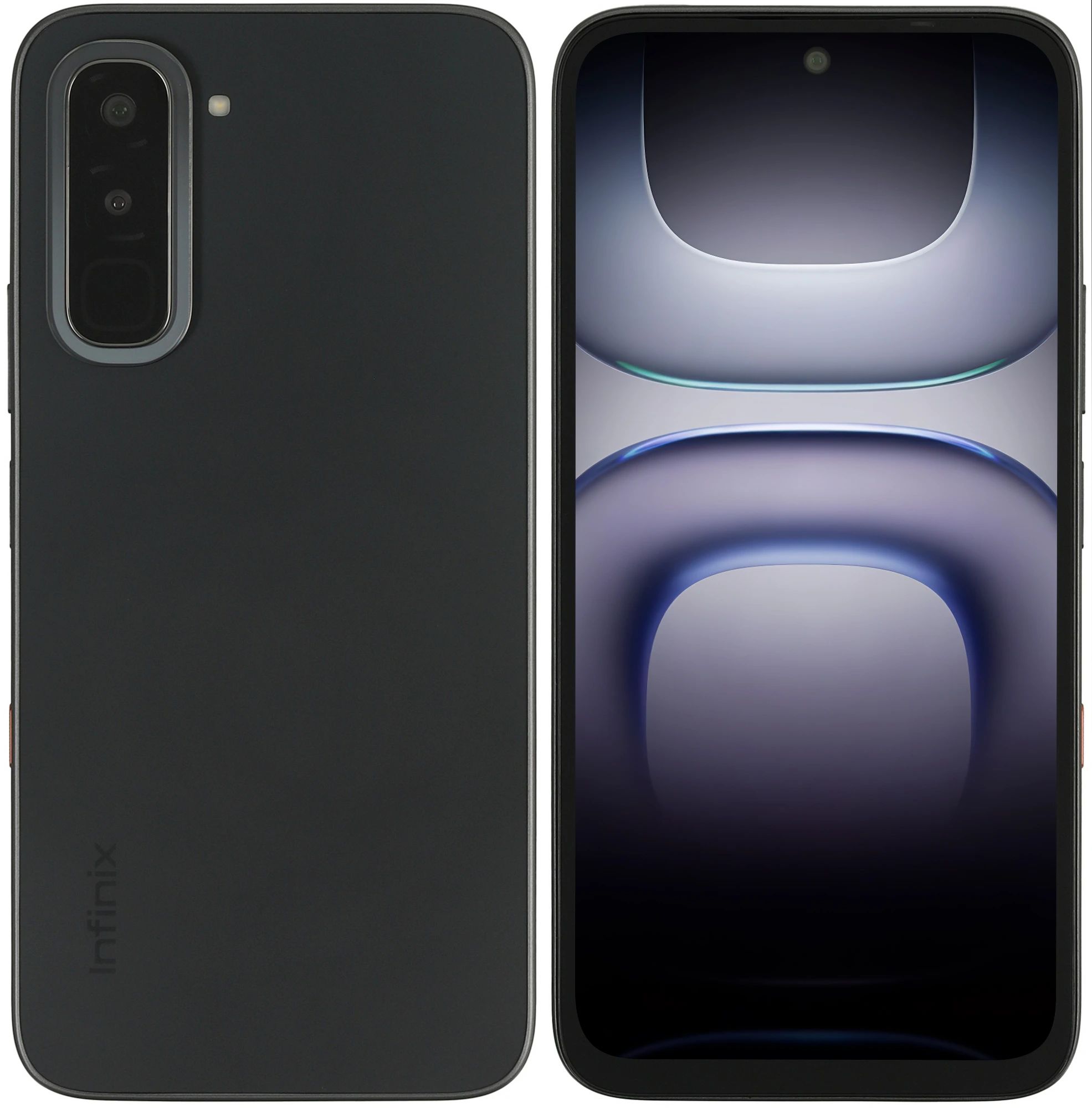 6,78" Смартфон Infinix HOT 70 8/128 ГБ (X6895B) 2026, черный - 8 x 2,2 Ггц, 8 ГБ, 2 SIM, IPS, 50 Мп, 4G (LTE), 6000 мАч