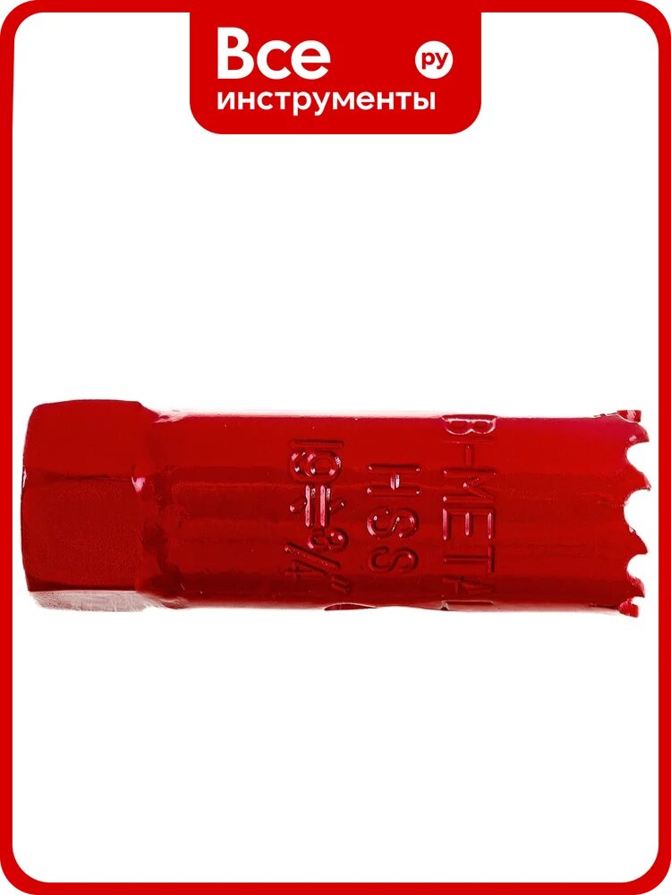 Коронка пильная биметаллическая 19 мм Elitech 1820.059300