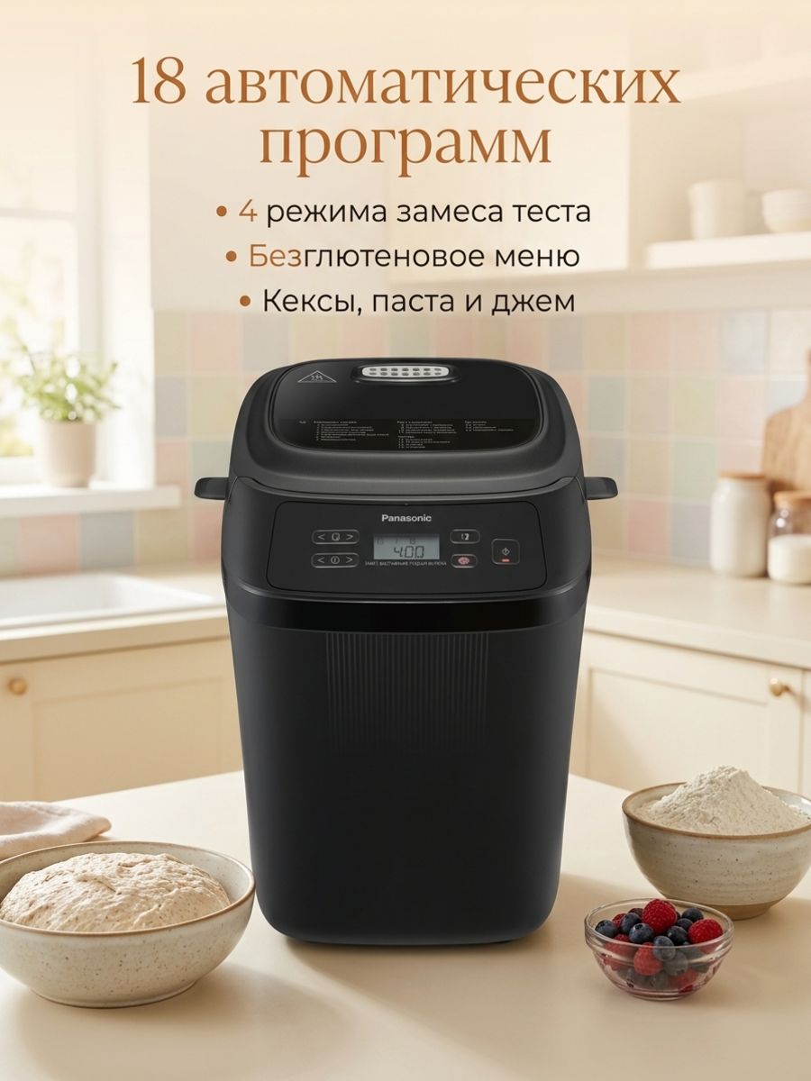 Хлебопечь Panasonic SD-PN100KTS — фото 1