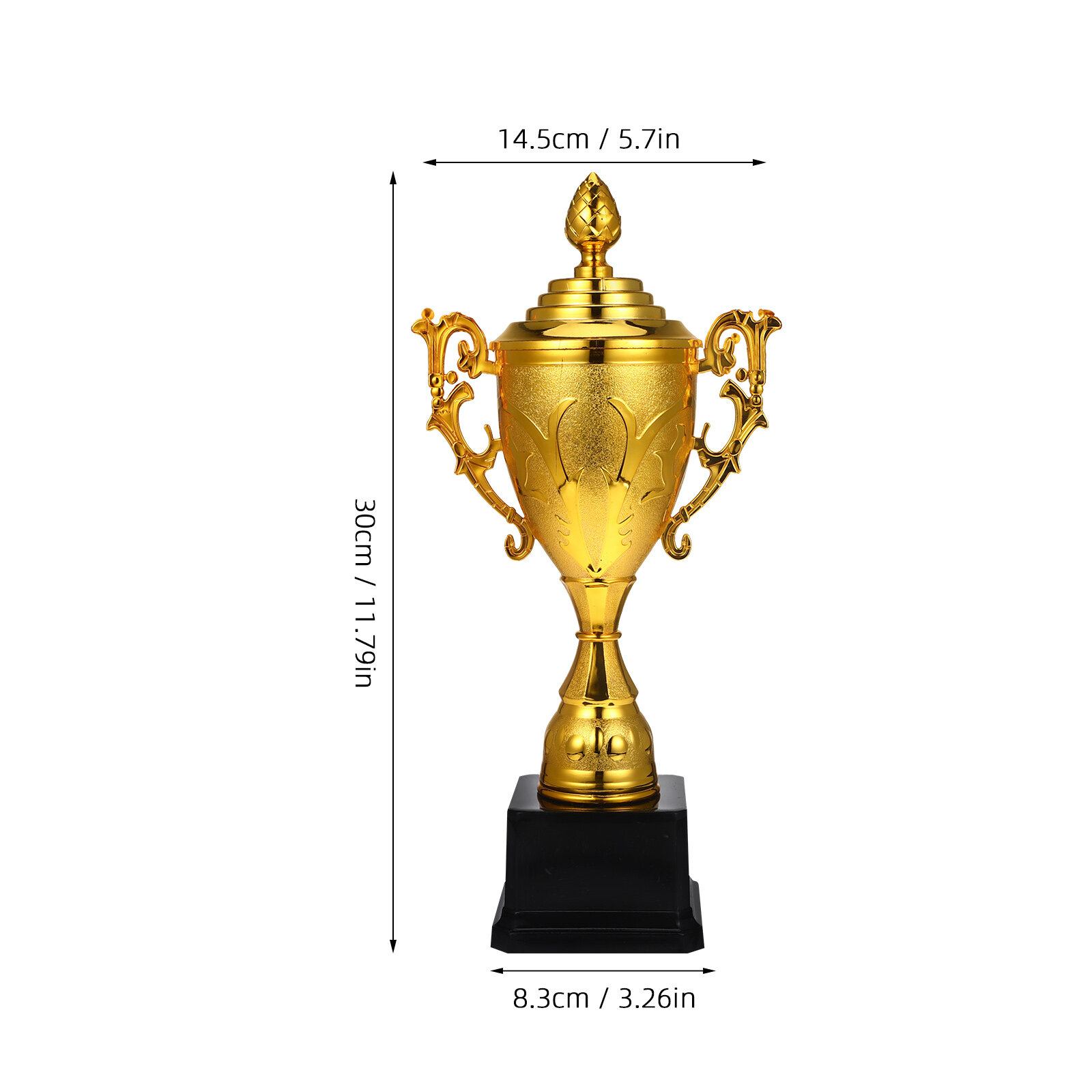 Трофей Победителя Модель Спортивной Игры Трофей Из Легкого Пластика 30.00X14.50X8.30Cm