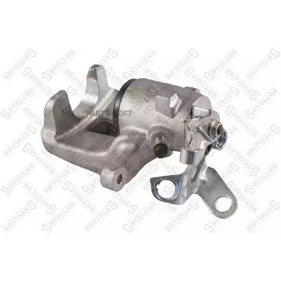 STELLOX 0590345SX 05-90345-SX суппорт тормозной задний правый! со скобой\ Skoda Octavia, VW Jetta/Touran 1.4-2.0TDi 03>