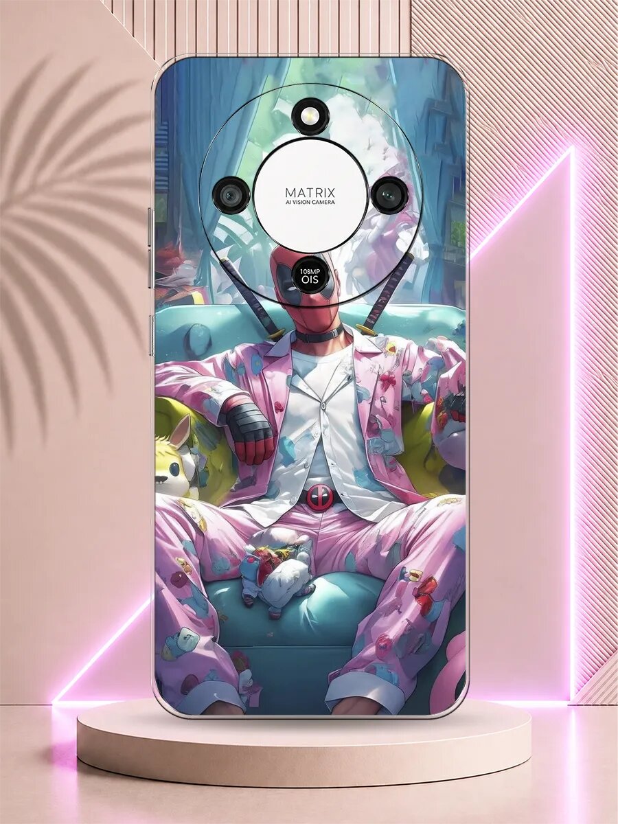 Чехол на Honor Magic 8 Lite Дэдпул
