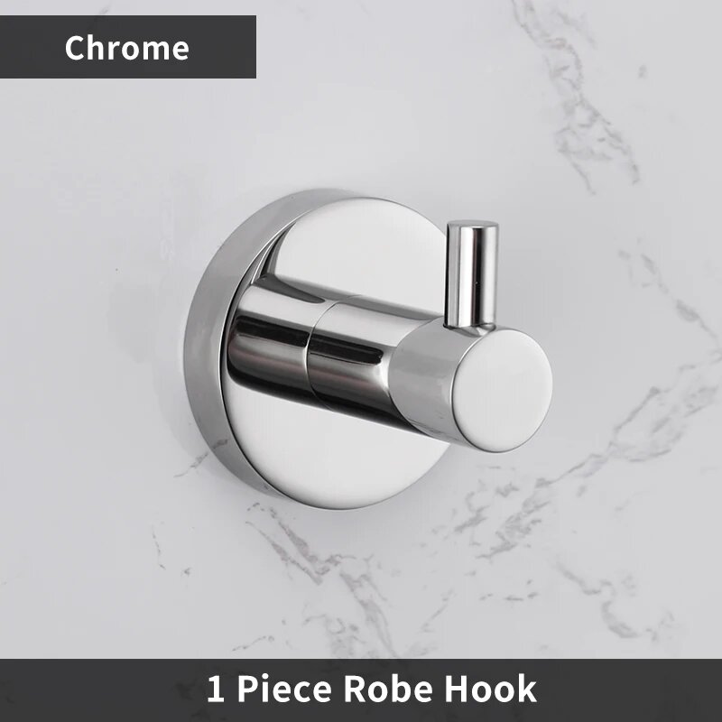 Крючок для халата Chrome Robern из нержавеющей стали