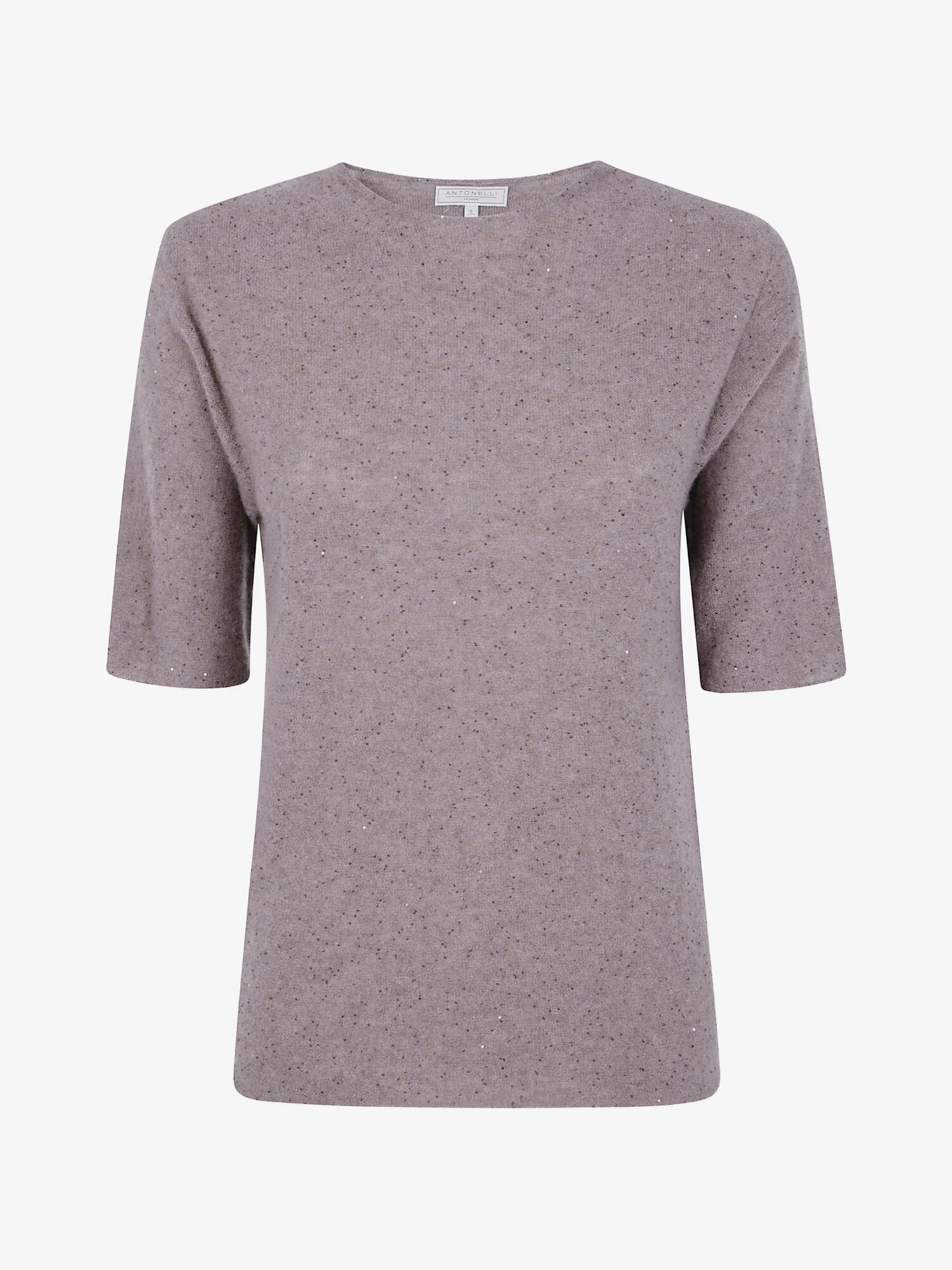 Свитер Antonelli Sequin-embellished short-sleeved sweater