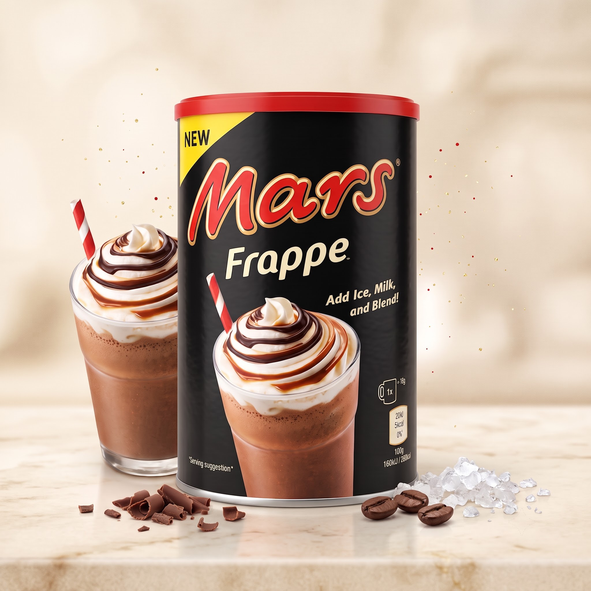 Mars Frappe Сливочное фраппе со вкусом карамели / Марс Фраппе, 280г (США)