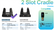 UL20-2CRD-CU0 M3MOBILE CO, LTD. Зарядное устройство/ UL20 2-Slot charging & USB ...