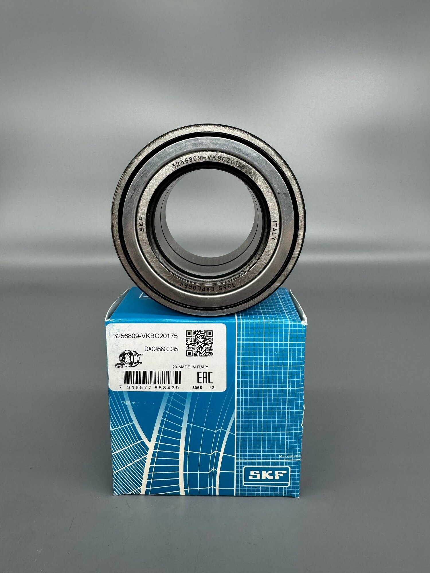 Подшипник передней ступицы SKF VKBC 20175, DAC45800045 (256809) (45х80х45) совместим для а/м 2123, 21214 Urban/ 2-х рядный, Volkswagen Transporter