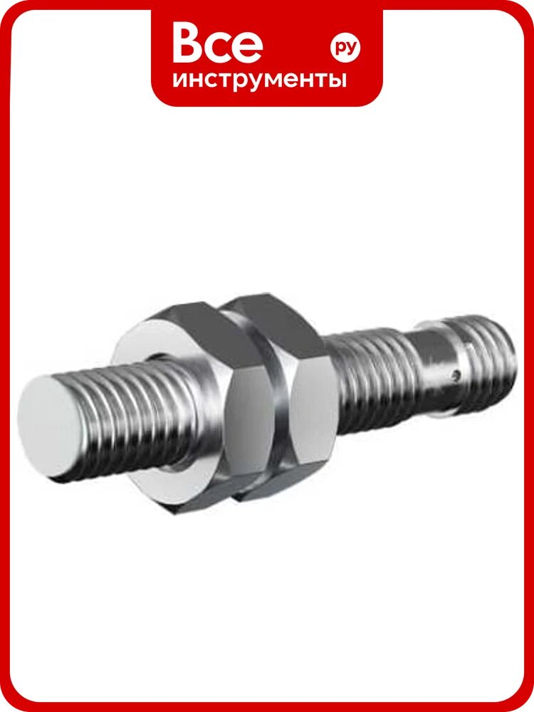 Индуктивный датчик Prompower kj208-d02pa-ds845-ta, нерж. сталь, заподлицо, м8, 2 мм, pnp-но, разъём м8 KJ208D02PADS845TA