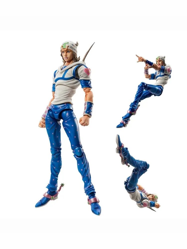Фигурка из аниме JoJo's Bizarre Adventure/Johnny Joestar/Джонни Джостар, настольная декорация, коллекционная статуэтка, креативный подарок (17cm)