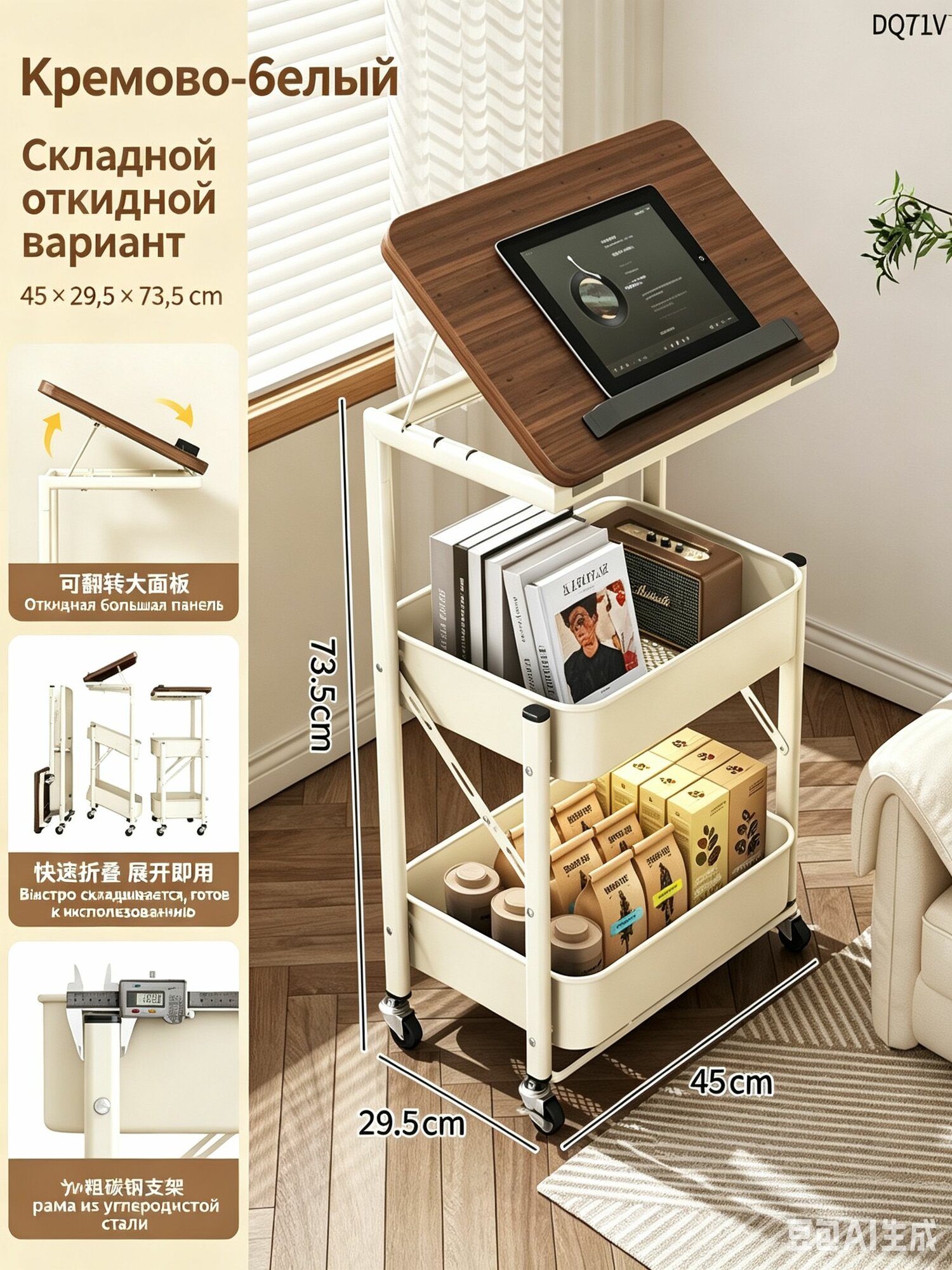 Ларь для овощей,45х29.5х73.5см