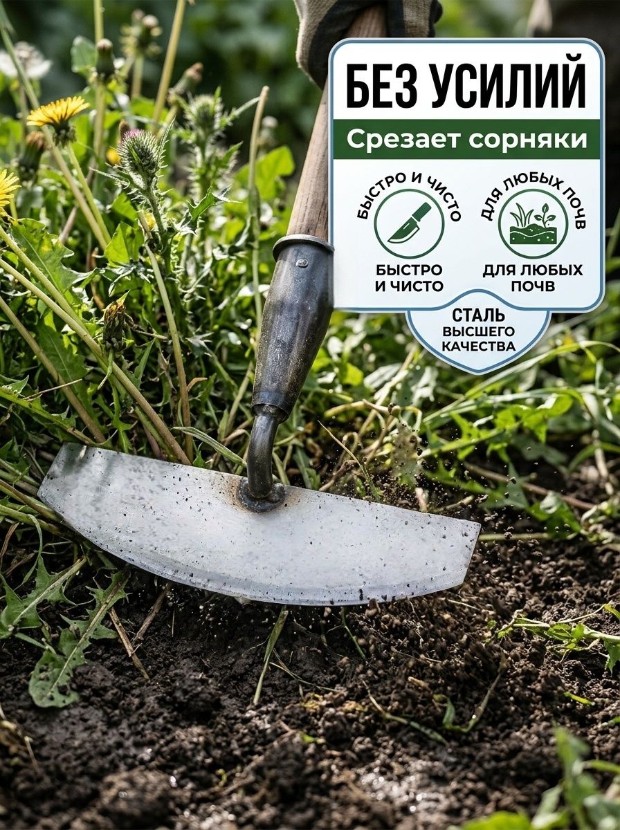 Лопата универсальная 23 см сталь