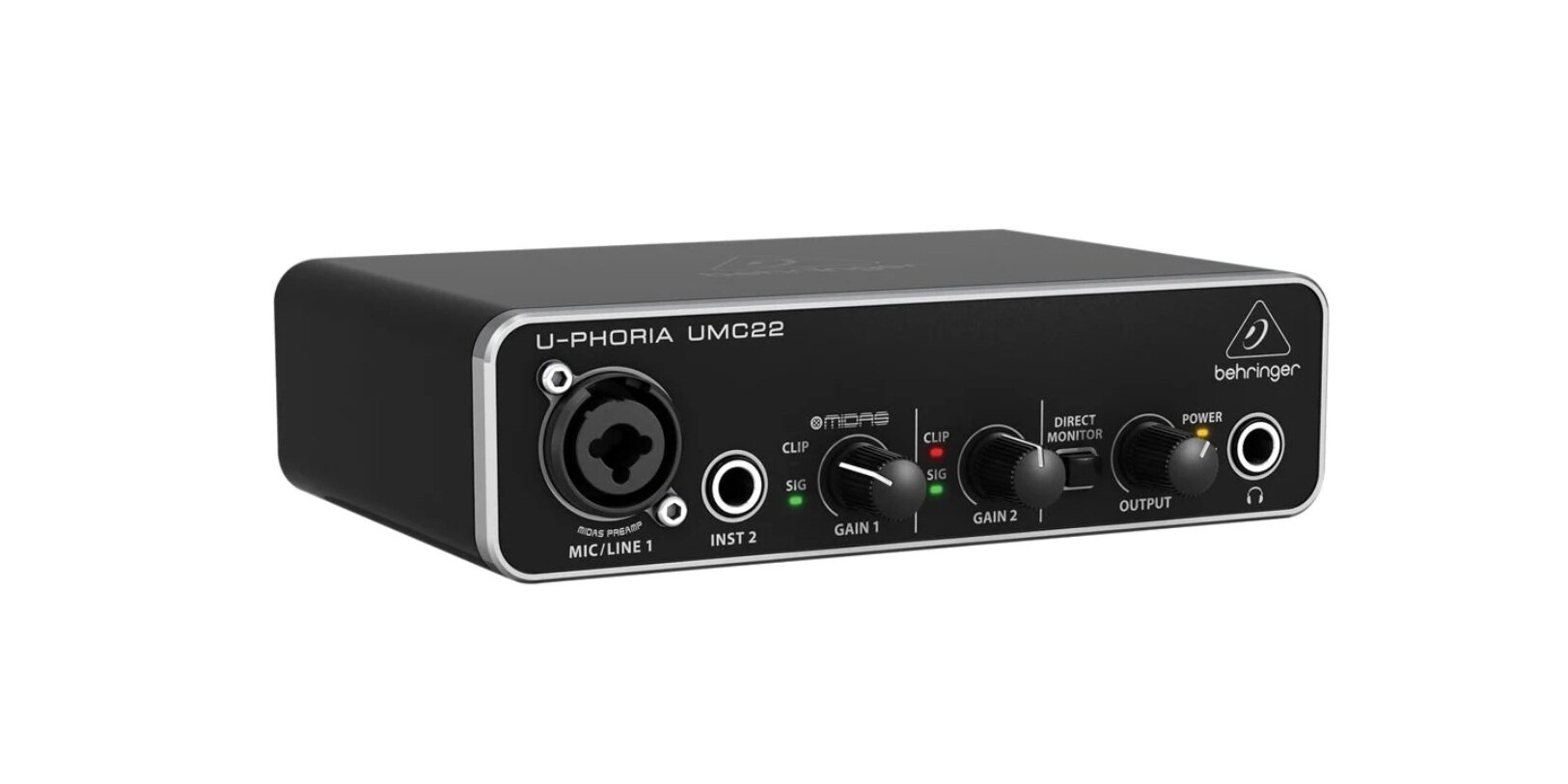 Аудиоинтерфейс Behringer UMC22