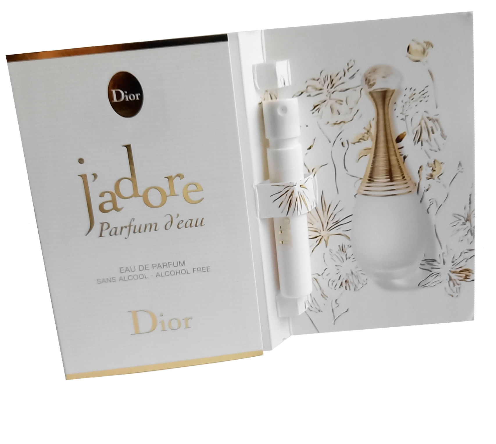 Кристиан Диор Жадор Д О парфюм миниатюра 1.2 мл для женщин - Christian Dior J Adore Deau