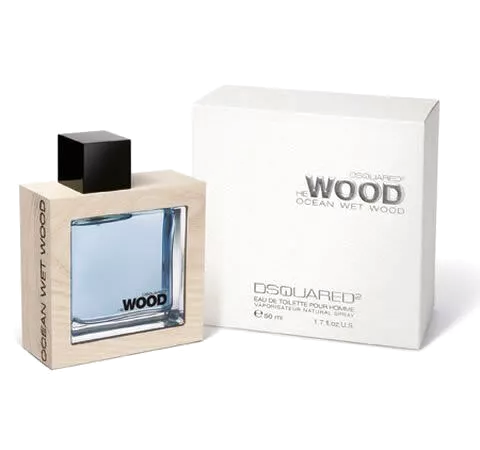Парфюм для мужчин Dsquared2 He Wood Ocean Wet Wood 50 мл / Хи Вуд Океан Вет Вуд