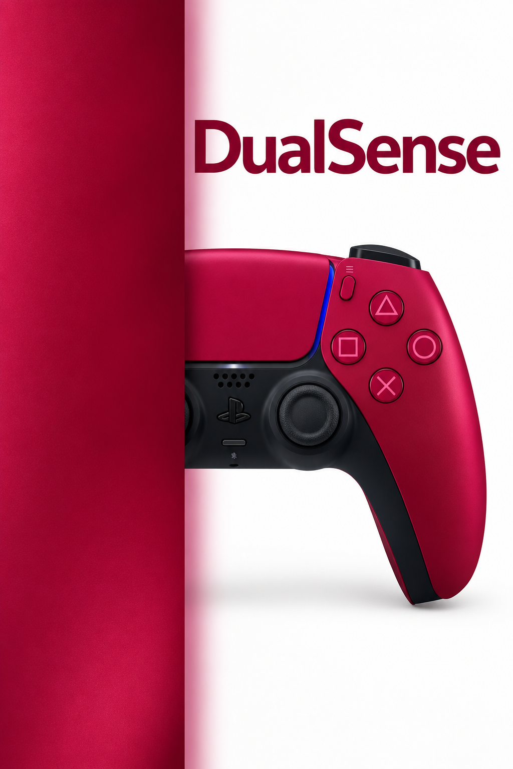 Sony DualSense Wireless Controller Cosmic Red для PS 5, Bluetooth, виброотклик, адаптивные триггеры