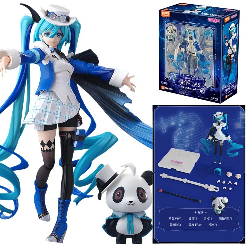 Фигурка Hatsune Miku аниме персонаж шарнирная модель PVC 17 см
