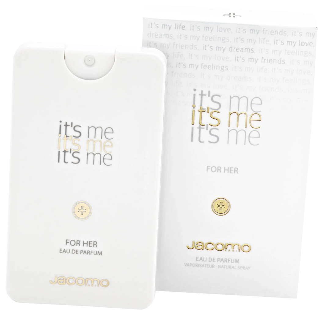 Jacomo It S Me For Her 50 мл женская парфюмерная вода / Джакомо Итс Ми Фор Хёр