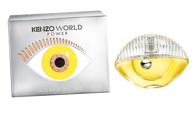 Kenzo World Power парфюм 30 мл для женщин и мужчин / Кензо Ворлд Пауэр желтые тона на флаконе